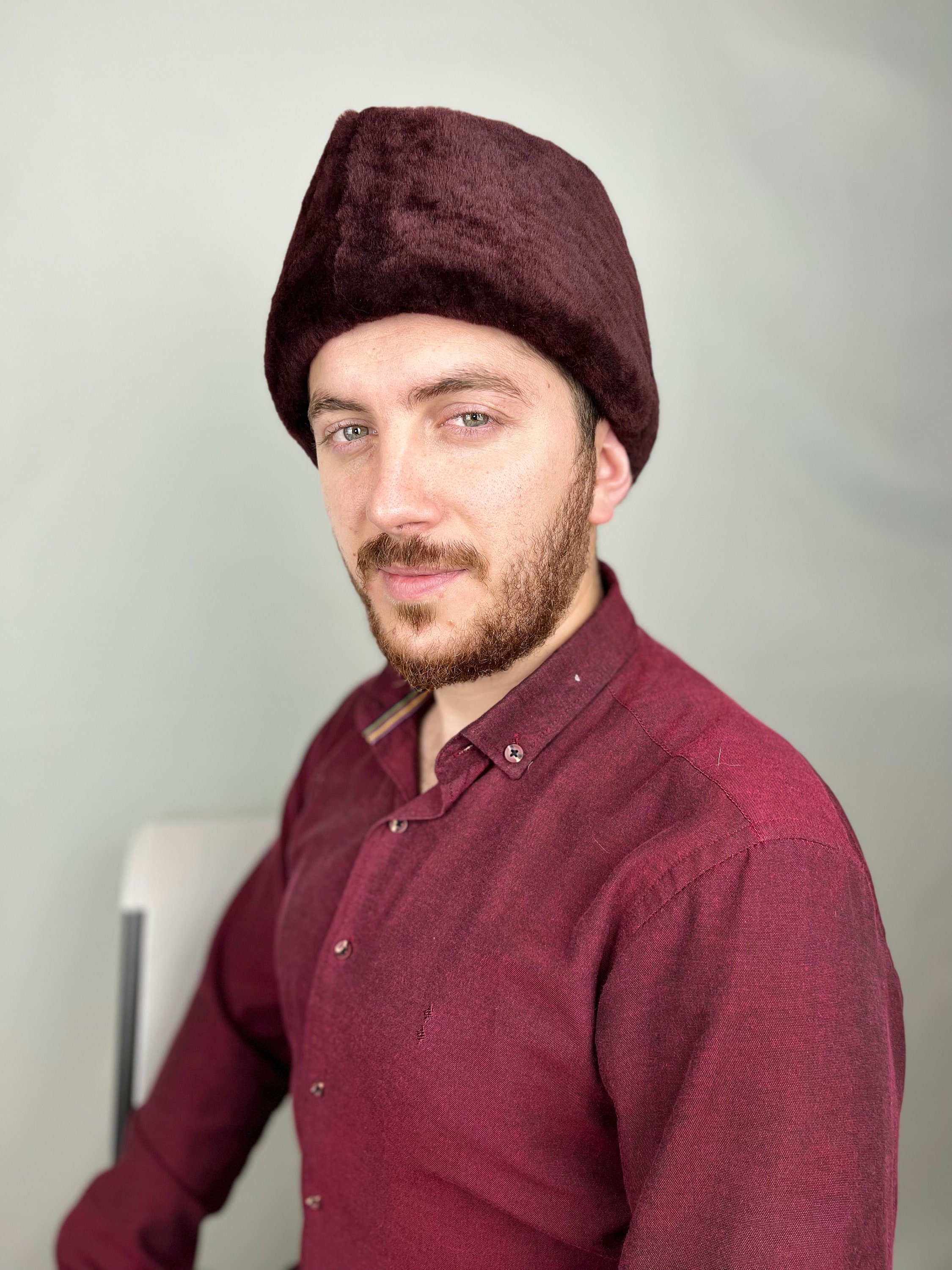 Karakul Qaraqul Jinnah Cap, Lamb Board Tail Kufi Fur Sheep Hat Handmade ...