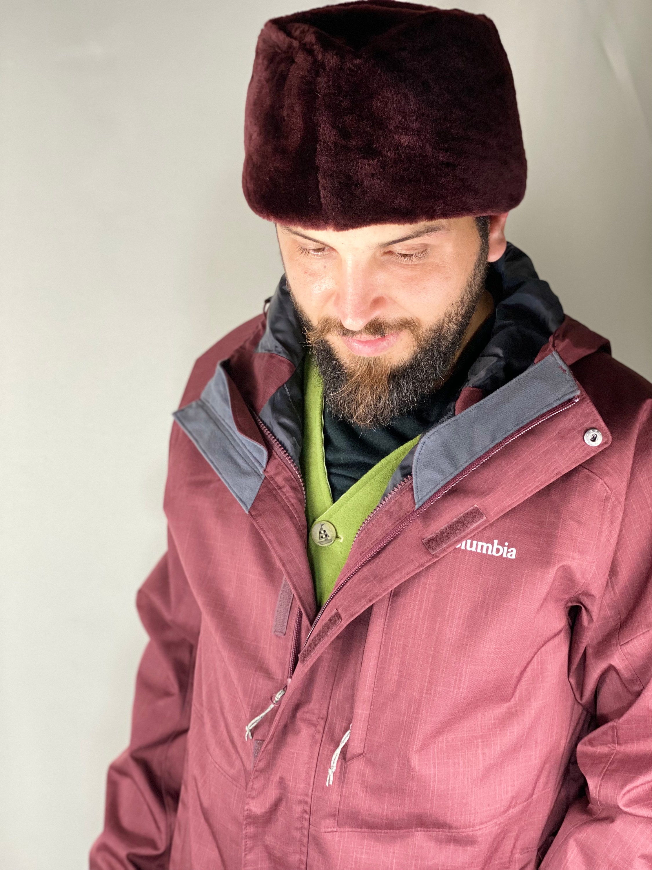 Karakul Qaraqul Jinnah Cap, Lamb Board Tail Kufi Fur Sheep Hat Handmade ...