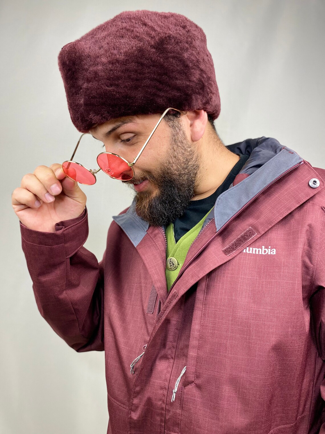 Karakul Qaraqul Jinnah Cap, Lamb Board Tail Kufi Fur Sheep Hat Handmade ...