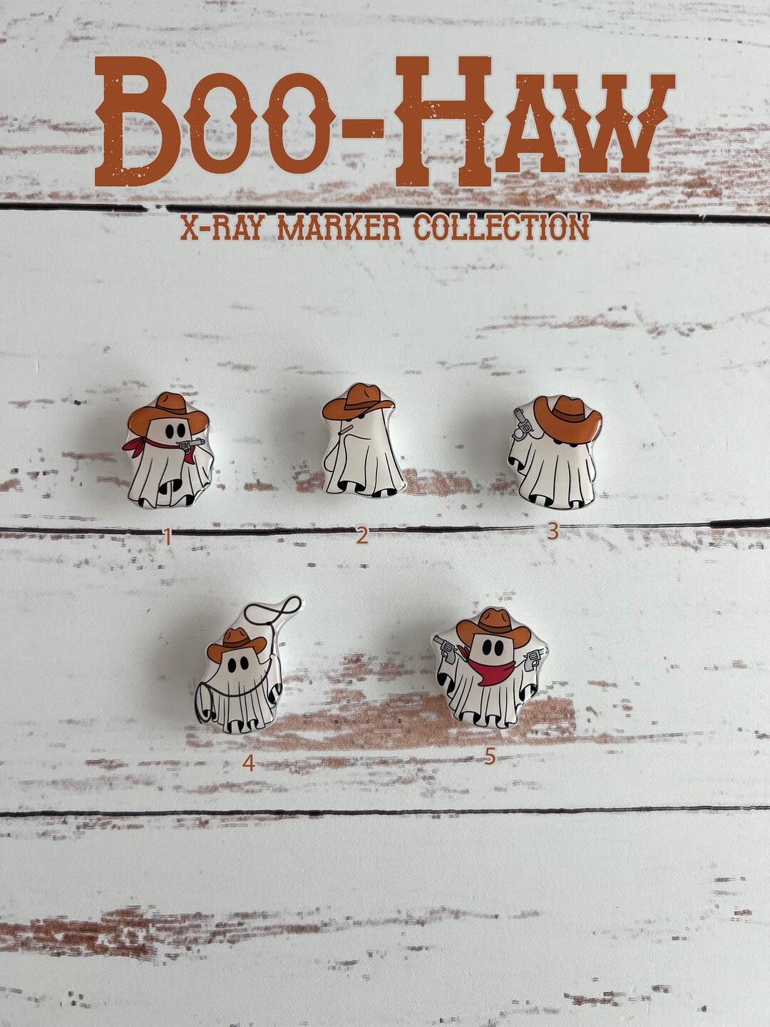 Boo-haw X-ray Marker Collection - Etsy