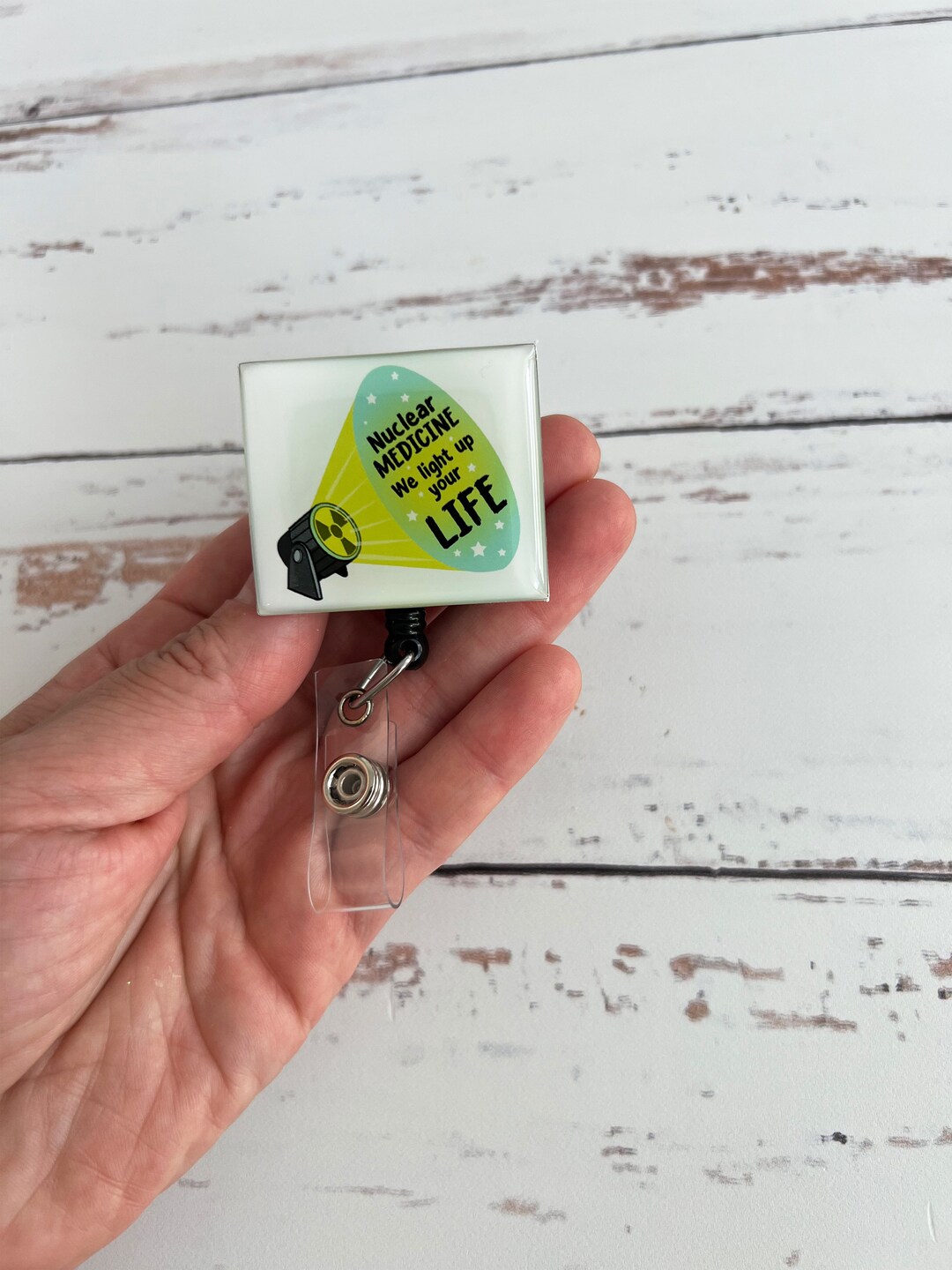 Nuc Med Badge Reel - Etsy