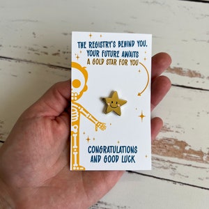 A Gold Star for the Graduate! - Etsy
