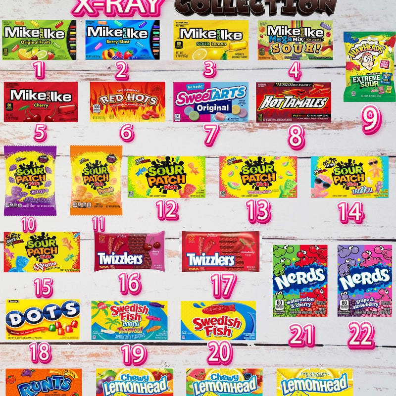 Marker X Ray Candy - Etsy