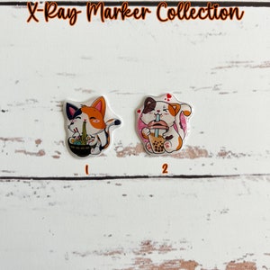 Boba & Ramen Combo X-ray Marker Collection - Etsy