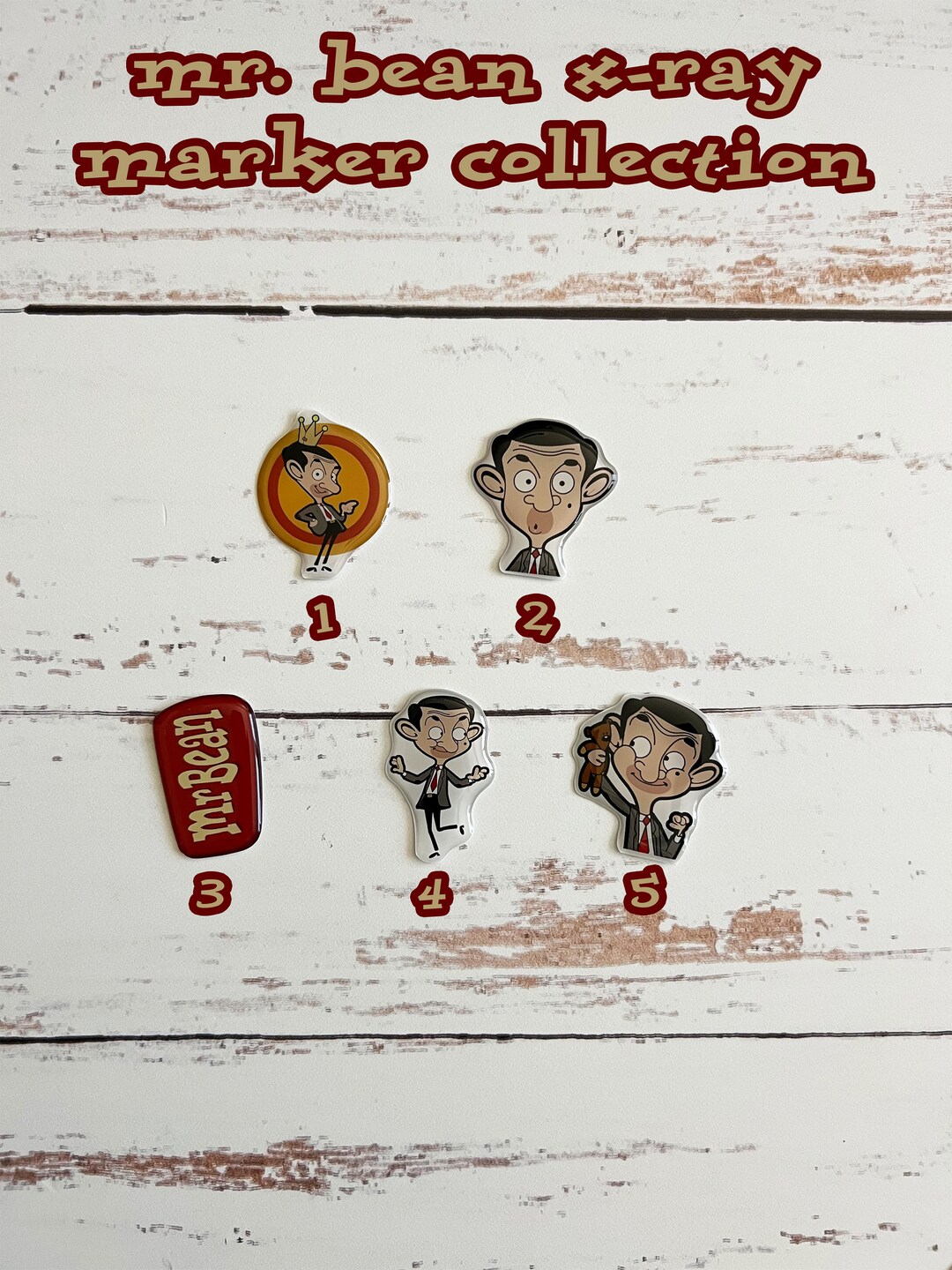 Mr. Bean X-ray Marker Collection - Etsy