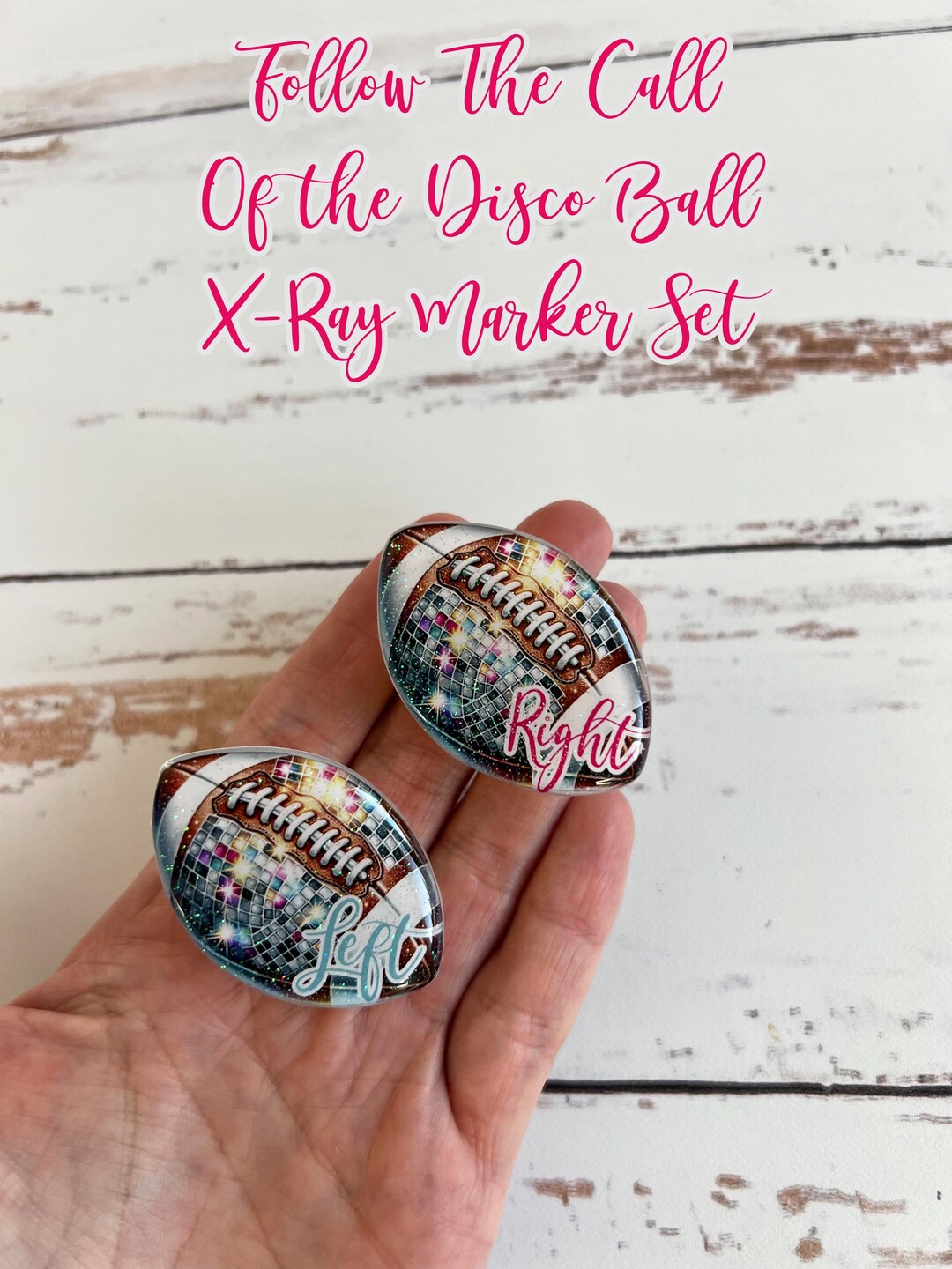 Cute Football X-ray Markers - Etsy