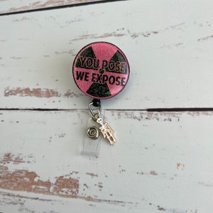 Cute Radiation Badge Reel - Etsy
