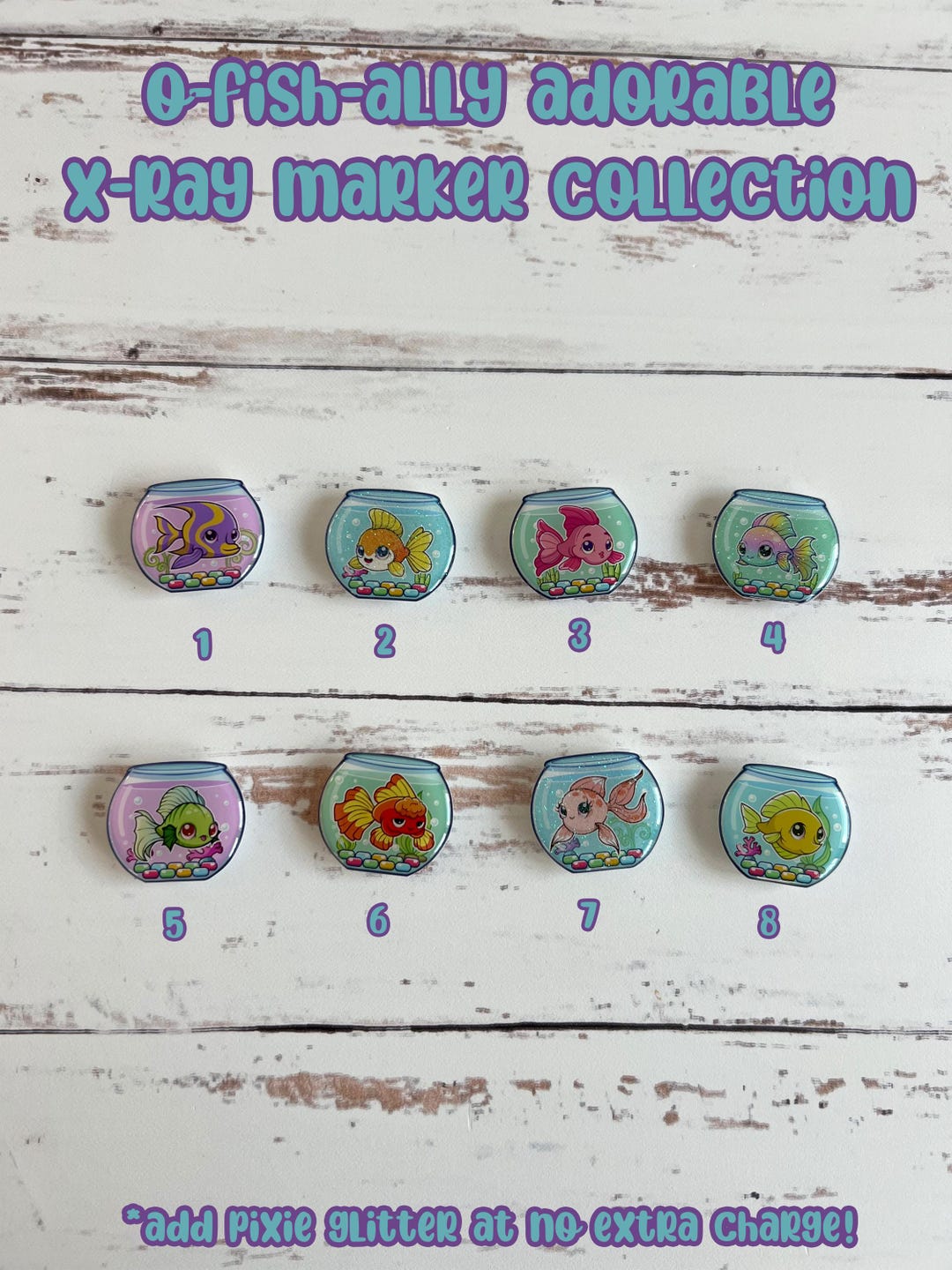 O-fish-ally Adorable X-ray Marker Collection - Etsy
