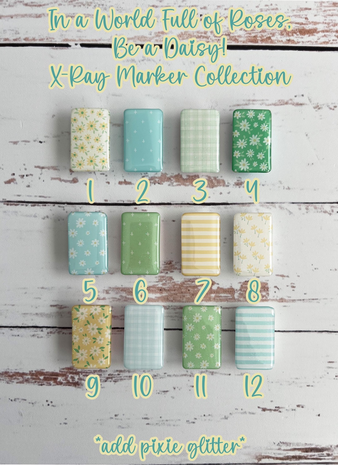 Be A Daisy X-ray Marker Collection - Etsy