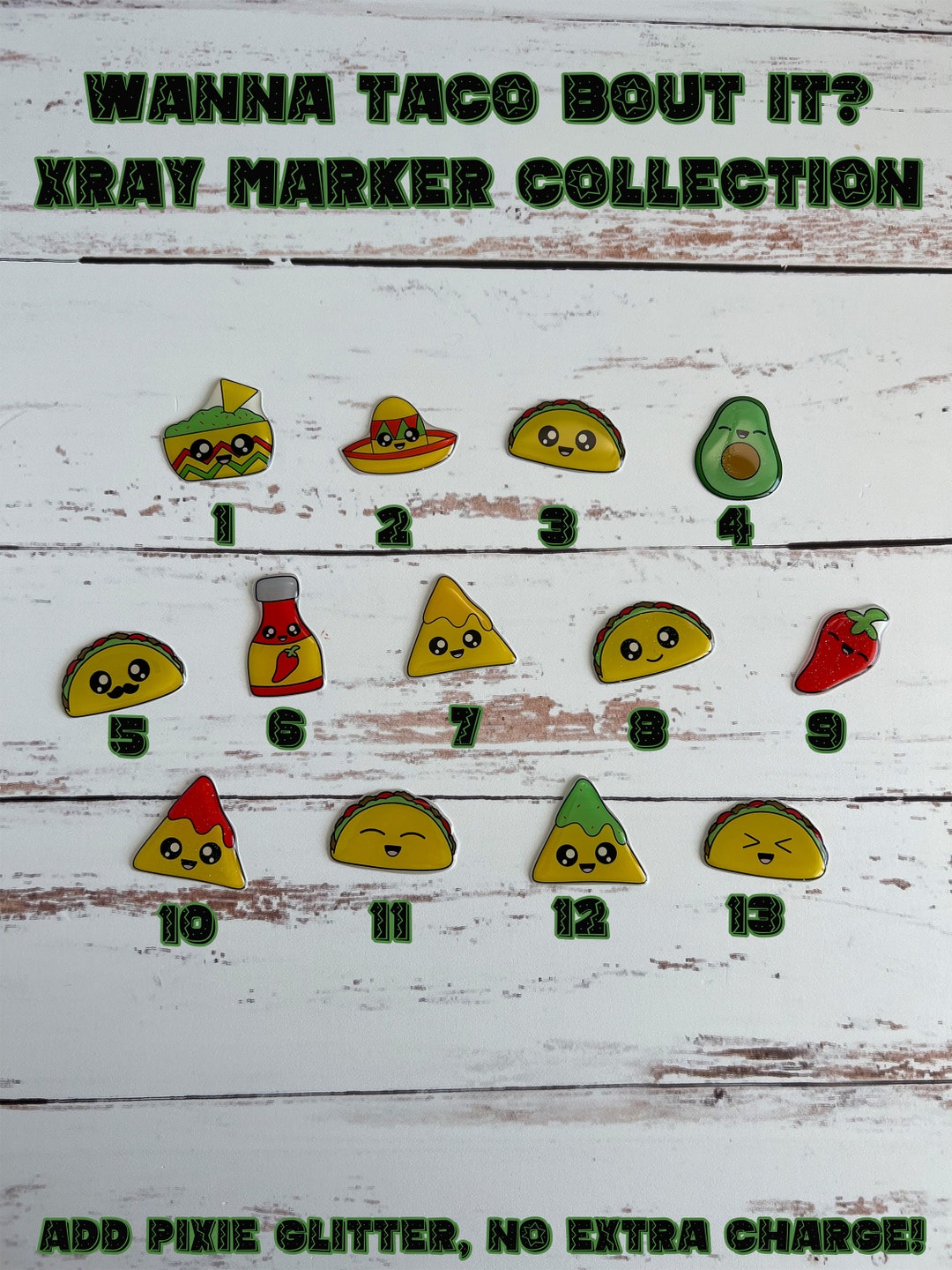 Wanna Taco Bout It? X-ray Marker Collection - Etsy