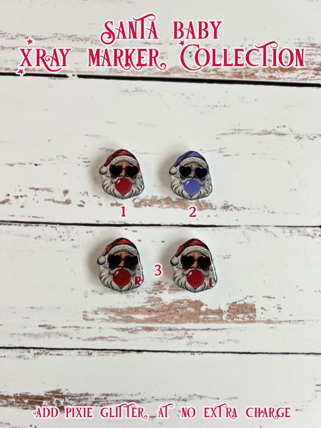 Santa Baby X-ray Marker Collection - Etsy