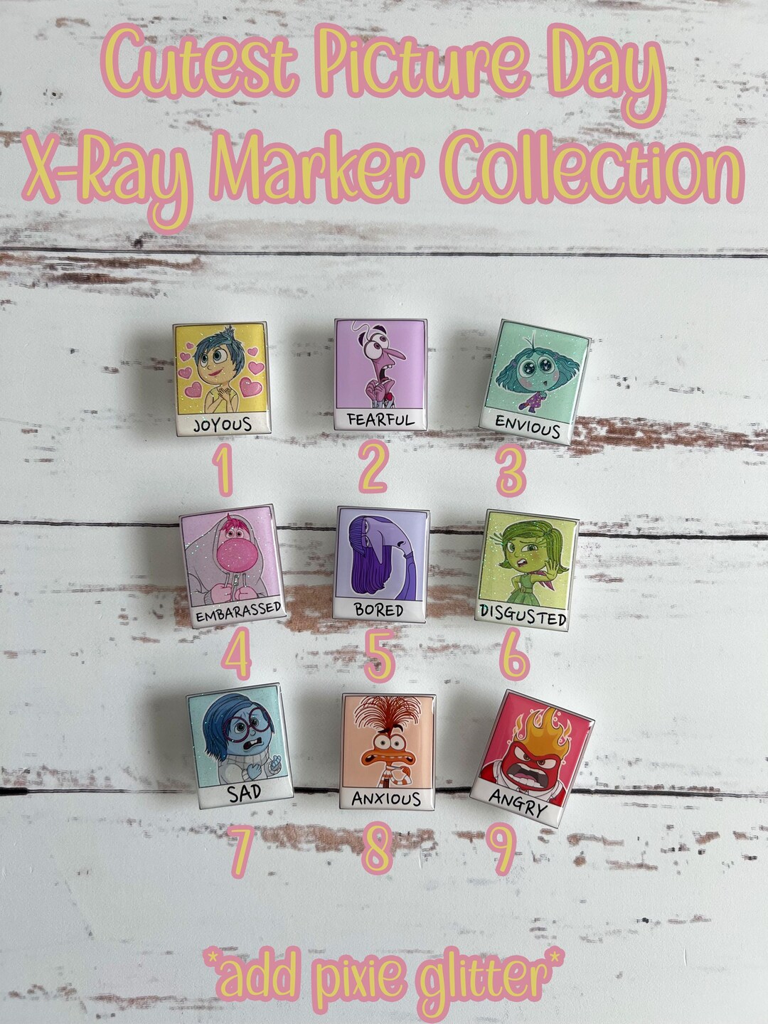 Cutest Picture Day X-ray Marker Collection - Etsy