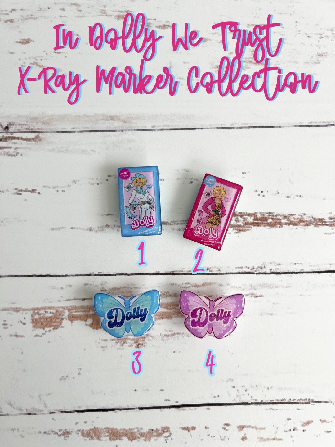 In Dolly We Trust X-ray Marker Collection - Etsy