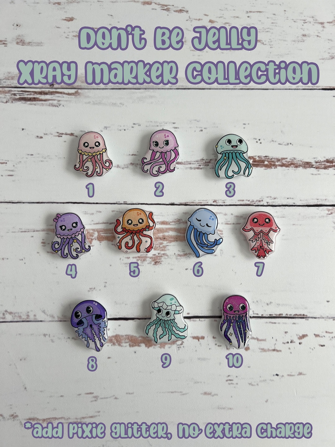 Don't Be Jelly X-ray Marker Collection - Etsy