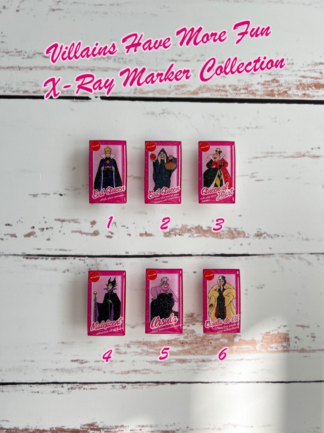 Cute Character X-ray Marker Collection - Etsy