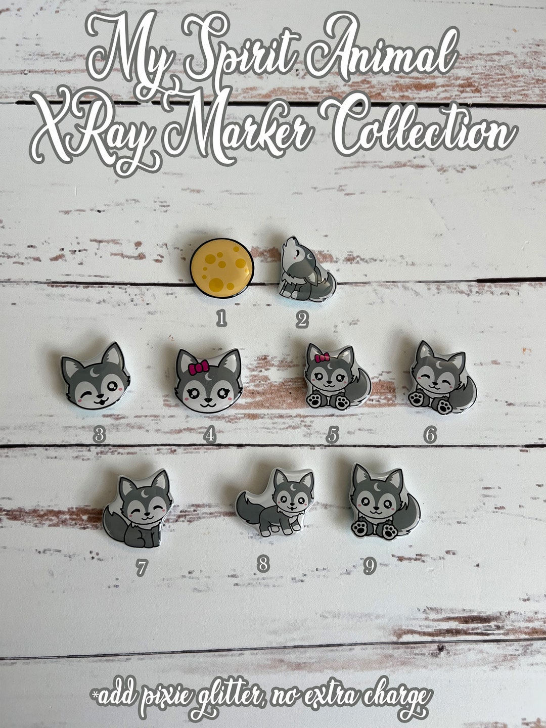 My Spirit Animal X-ray Marker Collection - Etsy