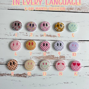 Cute Smiley Face X-ray Markers - Etsy
