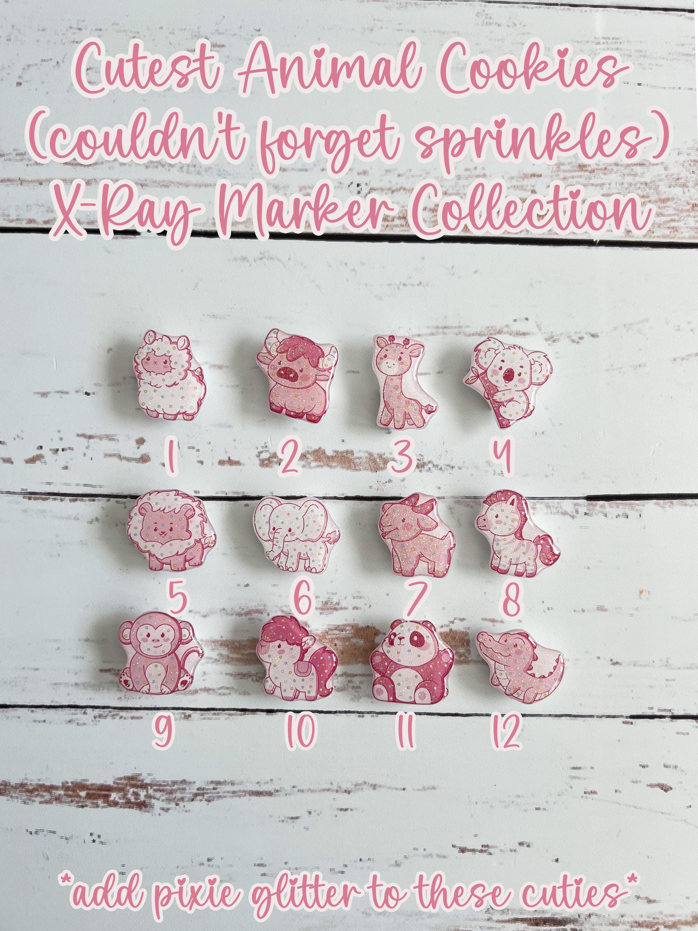 Cutest Animal Cookies X-ray Marker Collection - Etsy