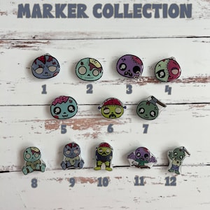 Zombieland X-ray Marker Collection - Etsy