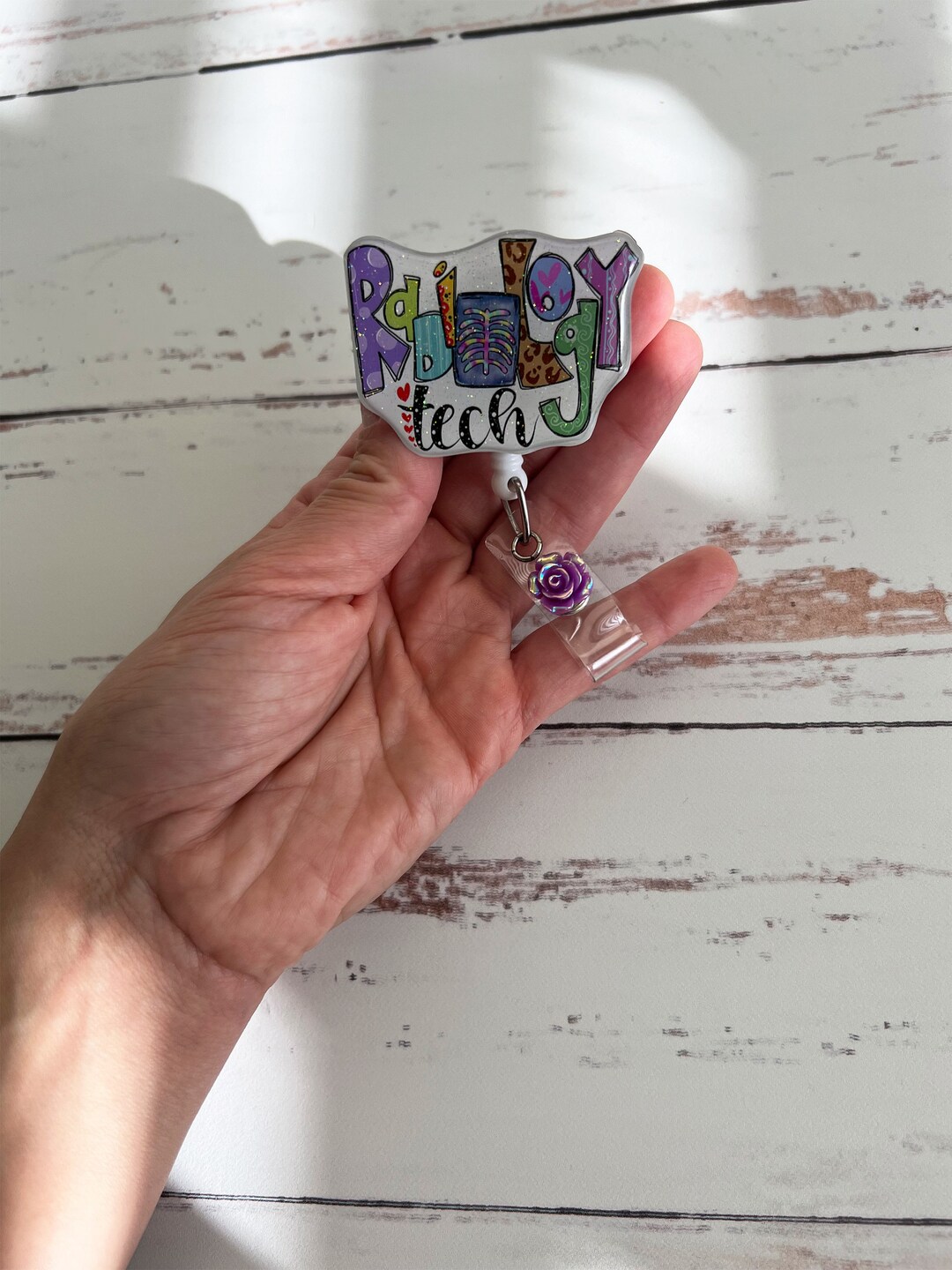 Cute Radiology Tech Badge Reel - Etsy