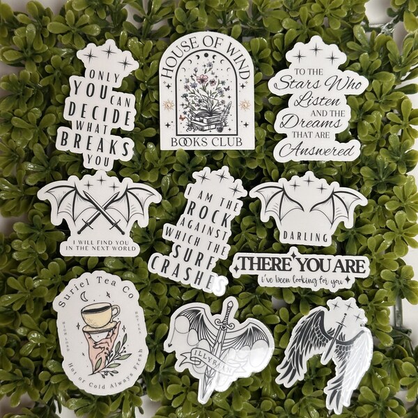 Acotar Stickers - Etsy