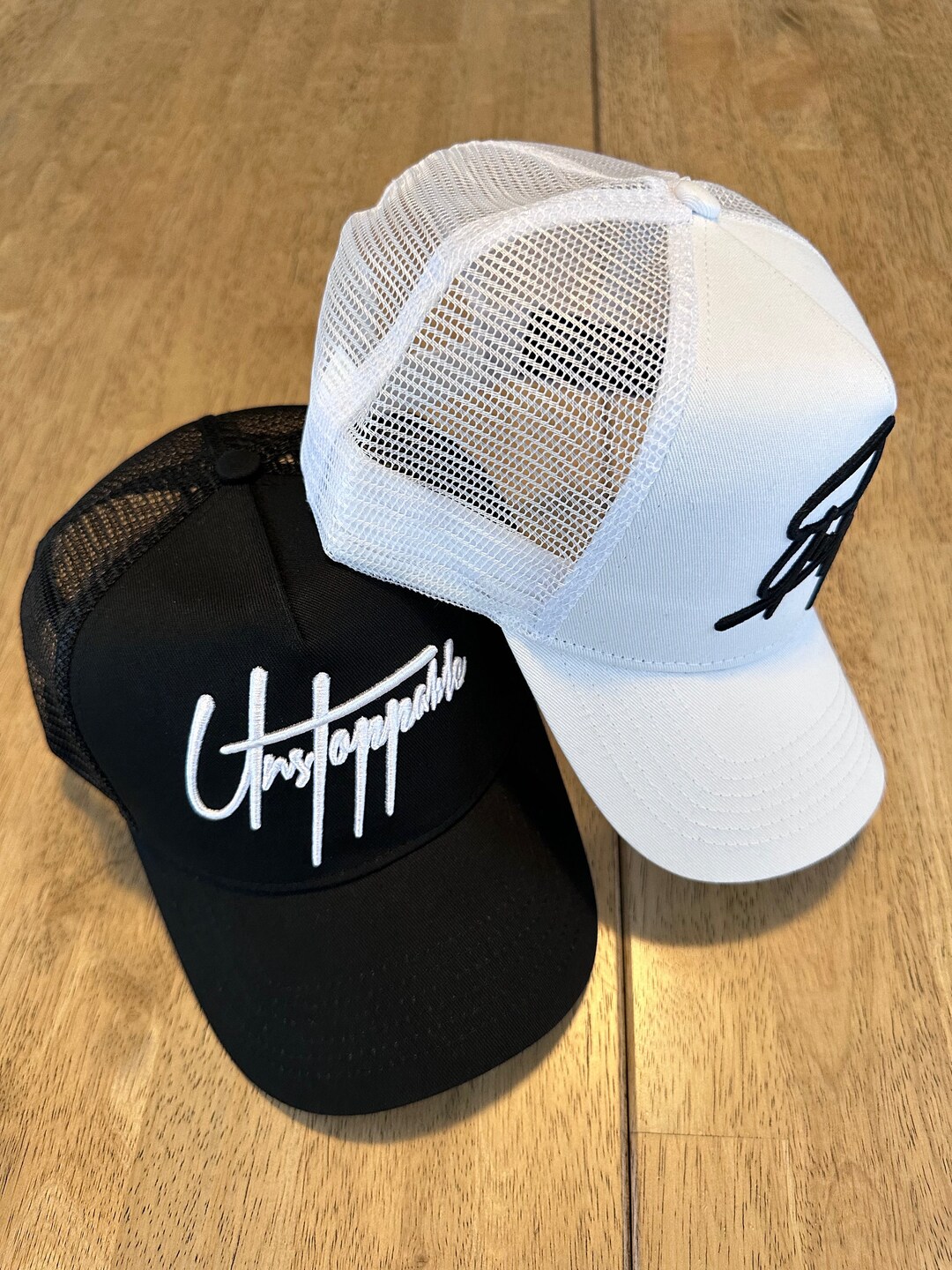 2 Unstoppable Logo Matching Couple Friends or Bestie Trucker - Etsy