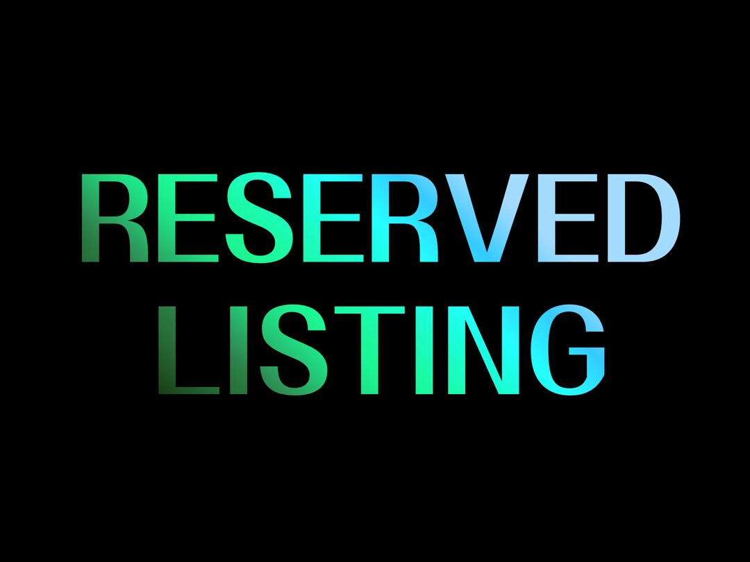RESERVED CUSTOM LISTING Payment Plan for Custom Spirit - Etsy Singapore