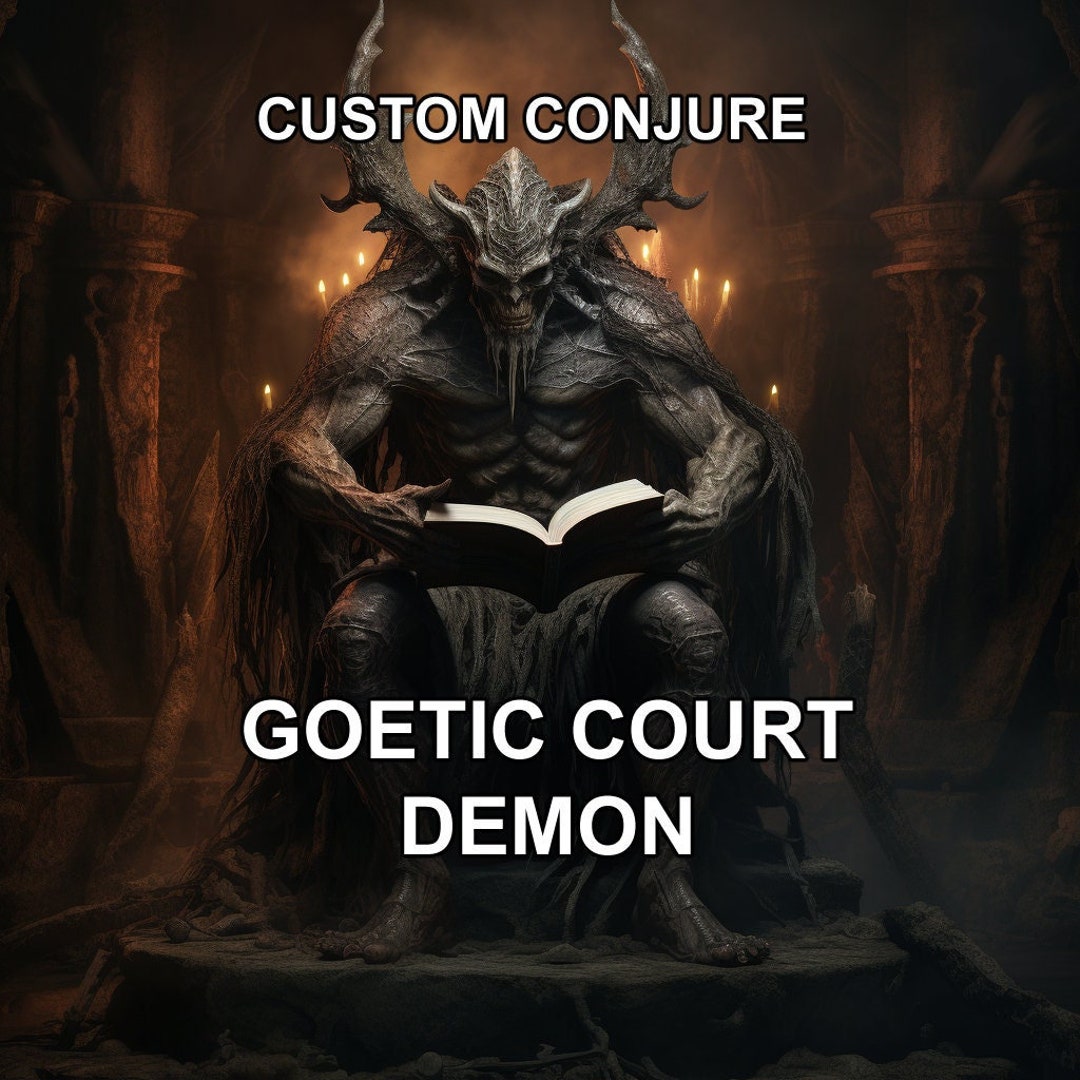 Custom Conjure of a Demon From the Courts of the Ars Goetia - Goetic ...