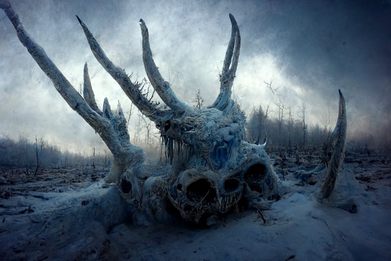 Kruostallum Demon (ice Demon) Spirit Companion Custom Conjure - Direct ...