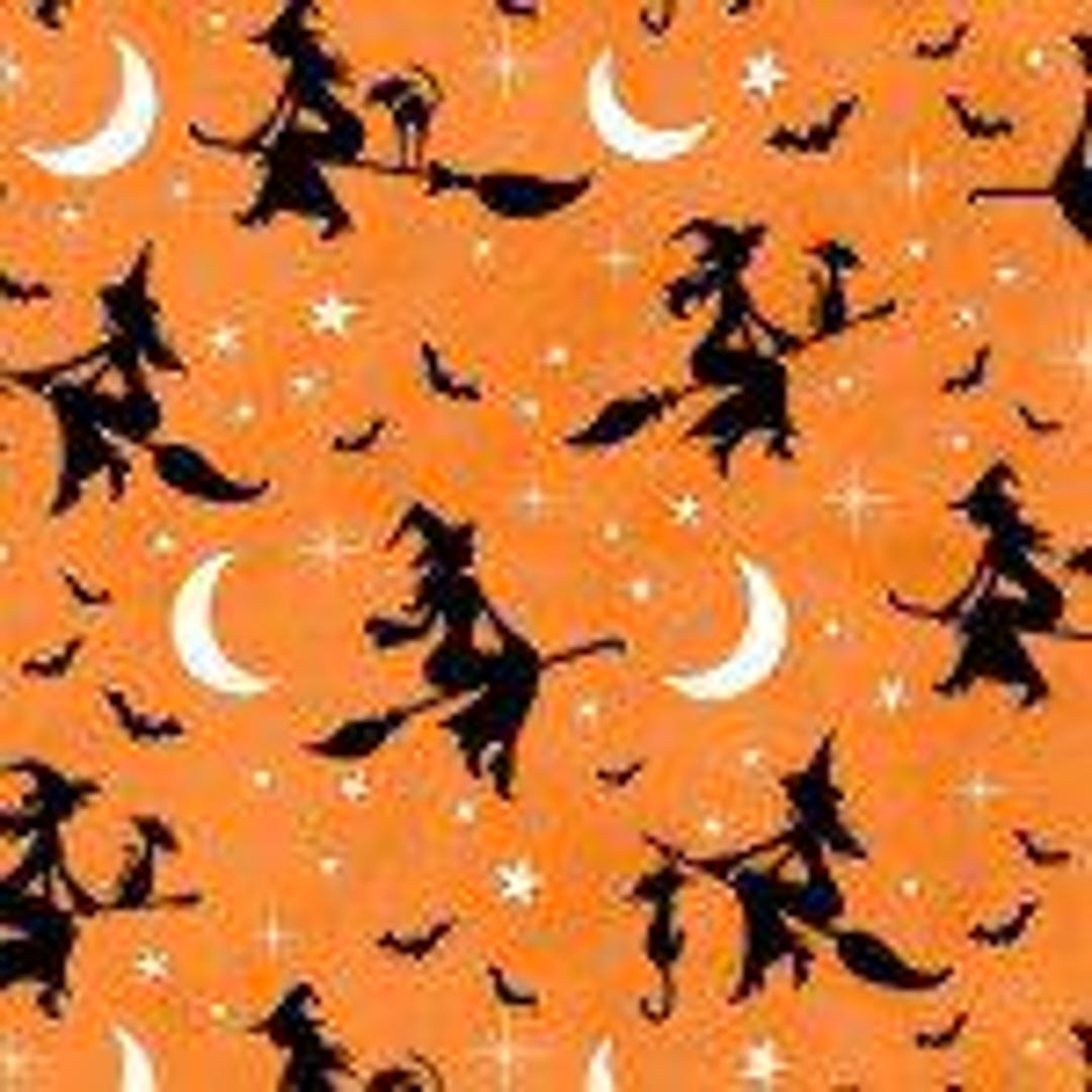 HOCUS POCUS COLLECTION - Bewitched 9740-orange - Etsy