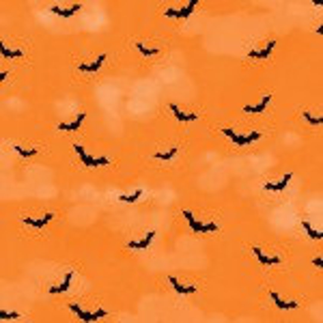 HOCUS POCUS COLLECTION - Batty 9743-orange - Etsy