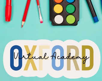 Oxford Academy Logo - Etsy