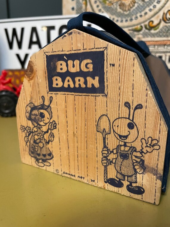 Vintage 80’s Bug Barn Bug Collector Toys Toys & Games Pretend Play etna ...
