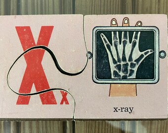 X Ray Alphabet - Etsy