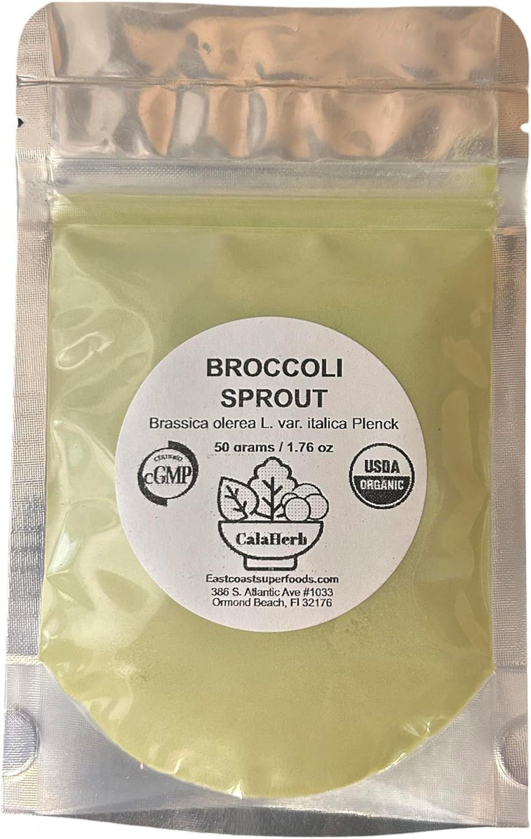 Organic Broccoli Sprout Powder 50 G / 1.76 Oz - Etsy