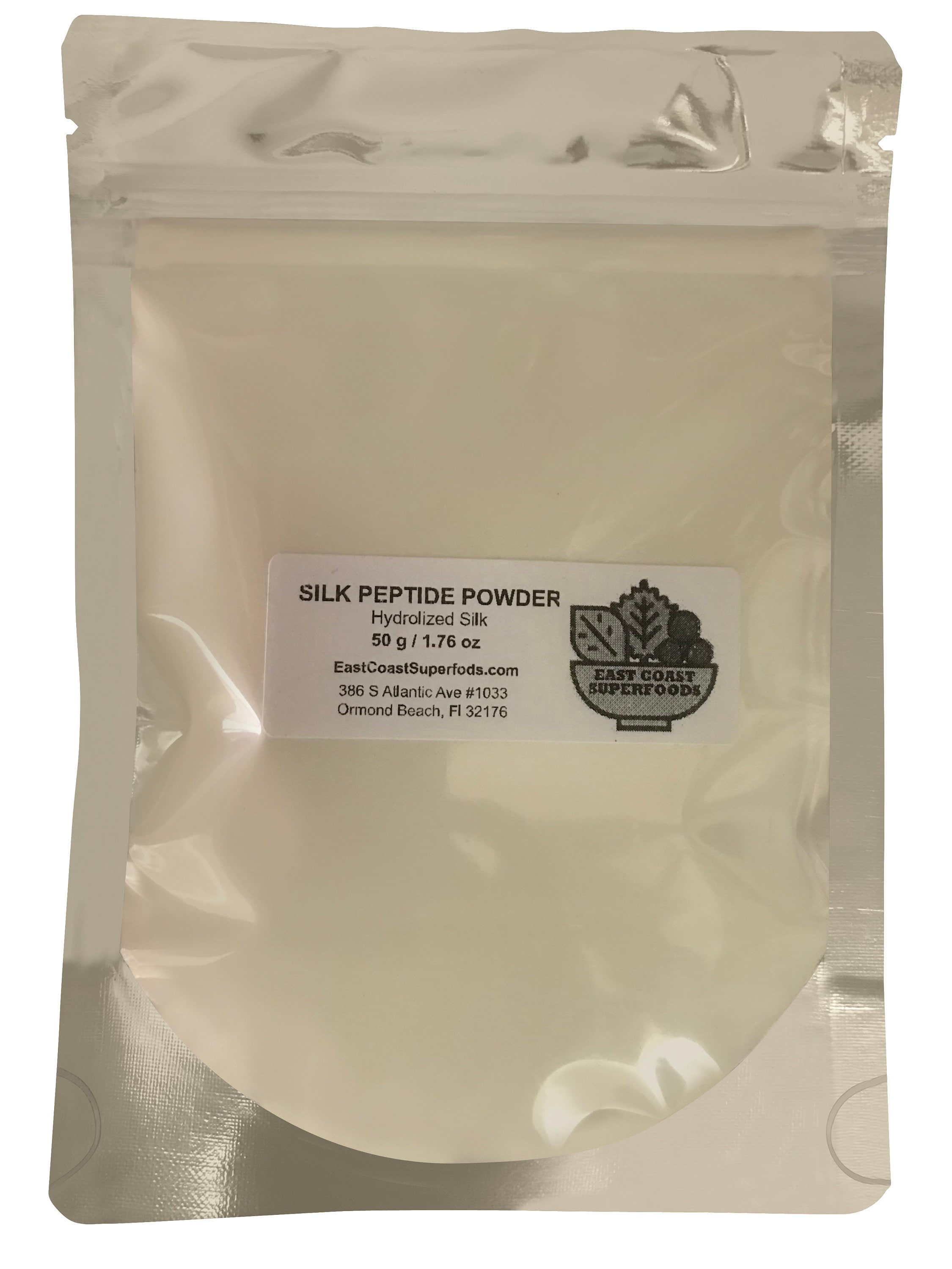 Silk Peptide Powder From East Coast Superfoods 50 Gr / 1.76 Oz - Etsy