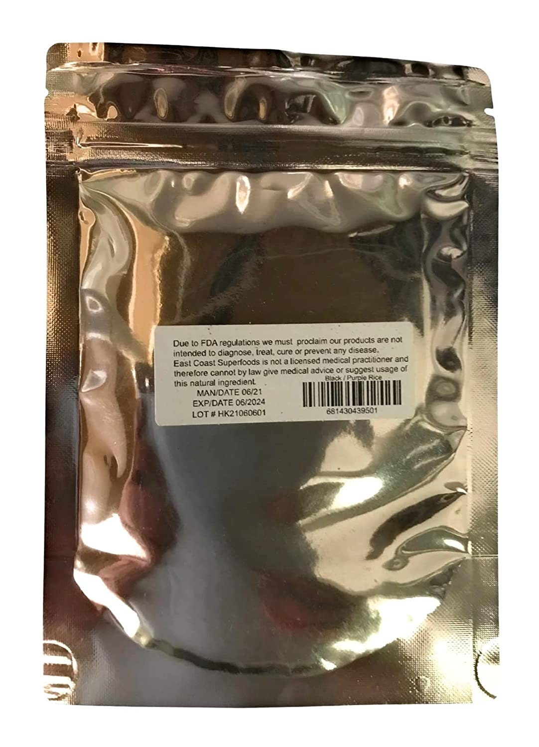 Black / Purple Rice Extract Powder From East Coast Superfoods 50 G / 1. ...