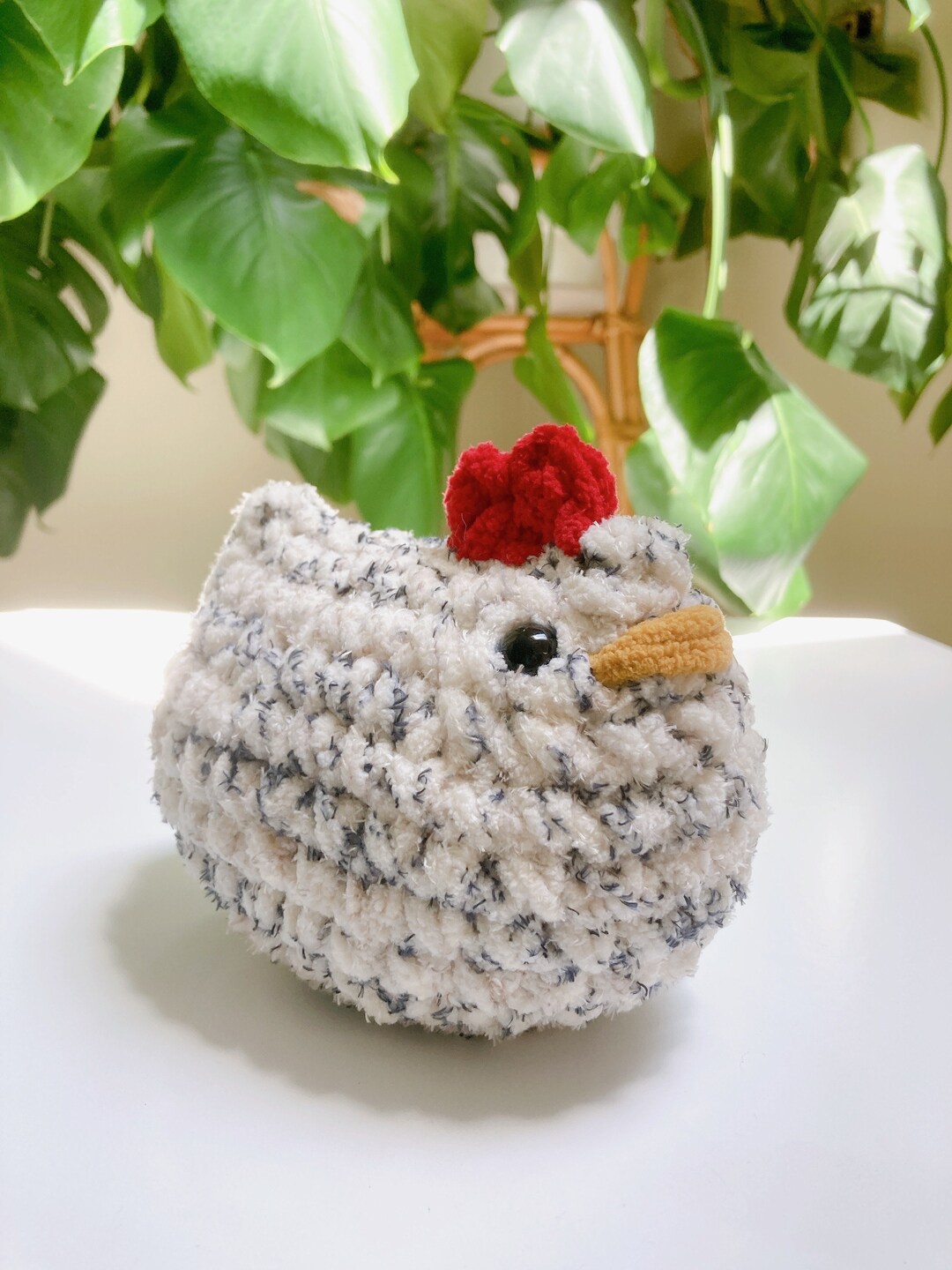 Crochet Chicken, Chicken Plushie, Chicken Stuffie, Handmade Chicken - Etsy