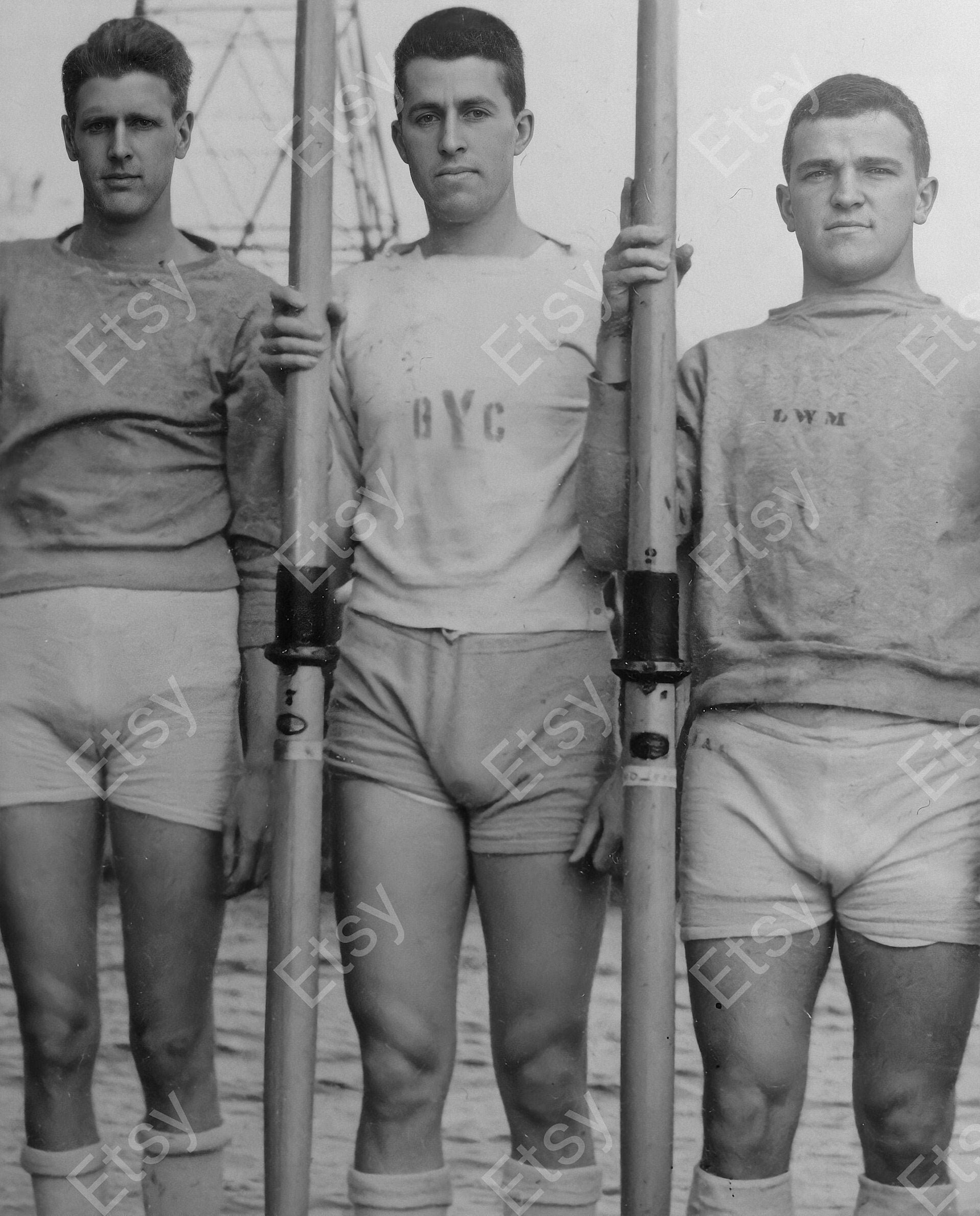Handsome Guys Vintage Rare Photo 1918s Swimmers Bulge Photo - Etsy