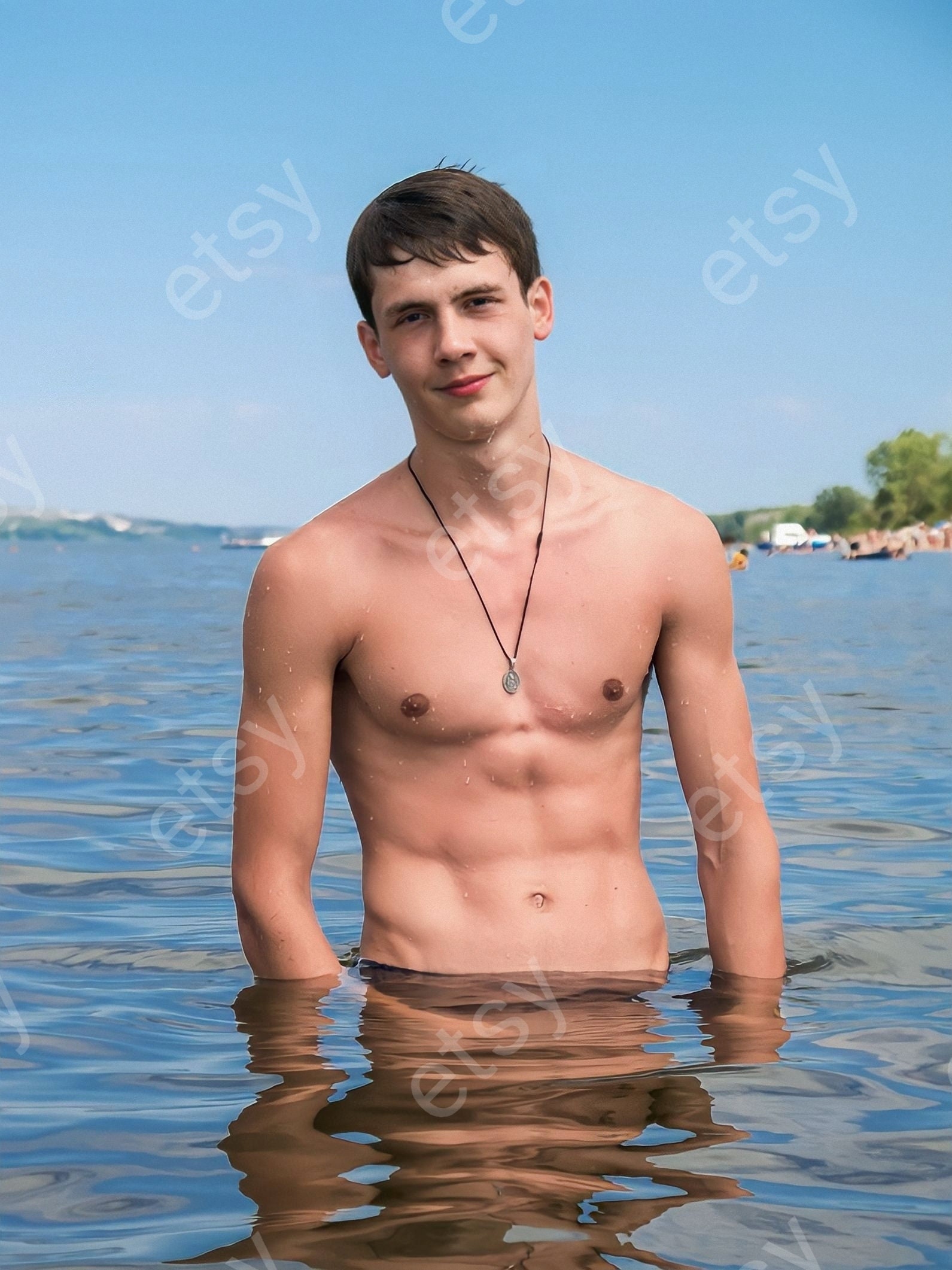 Handsome Guy Portrait Rare Photo Photography Gay Interest Etsy