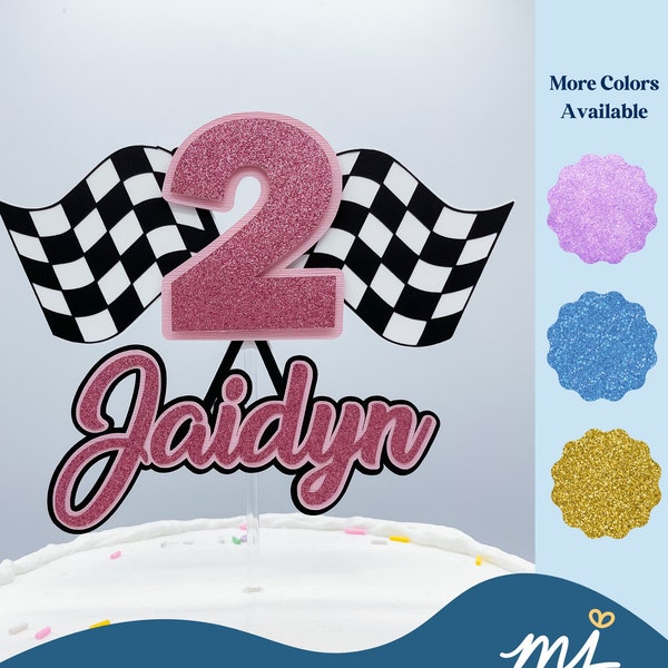 Race Car Topper - Etsy