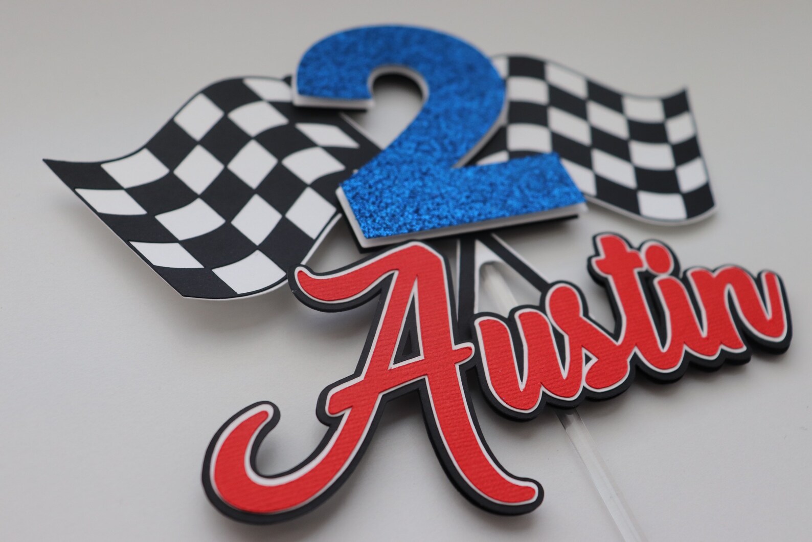 Race Cars Cake Topper Personalized Cake Topper Cake Topper Cars Party ...