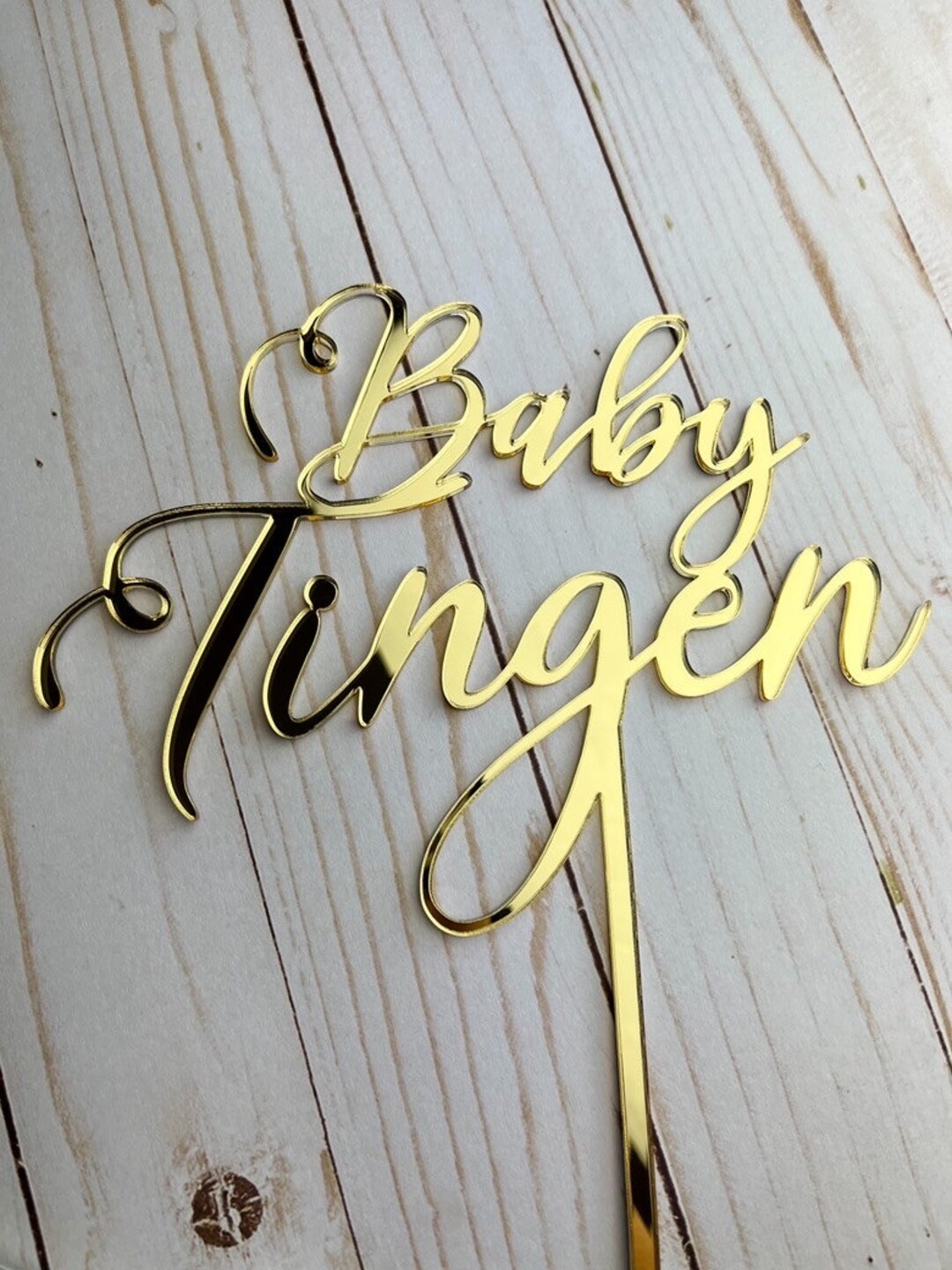 Baby Shower Cake Topper | Baby Welcome Cake Topper| Baby Personalized ...