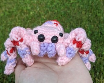 Pink Spider Plush - Etsy