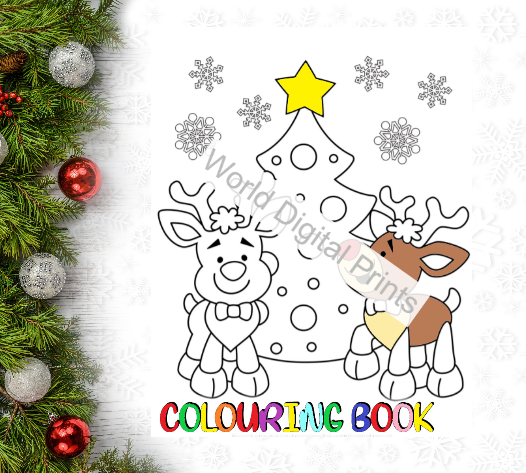 70 Christmas Coloring Pages, Christmas Printables, Printable Coloring ...