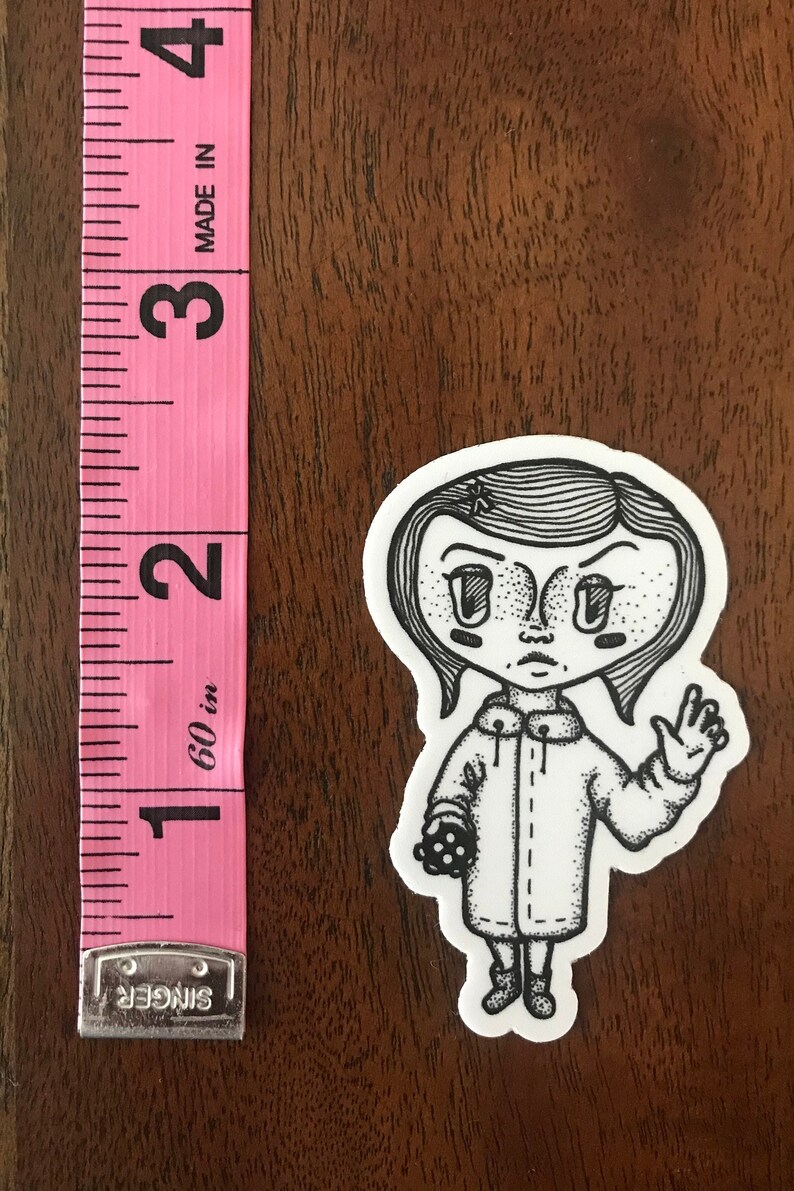 Coraline Vinyl Sticker | Etsy