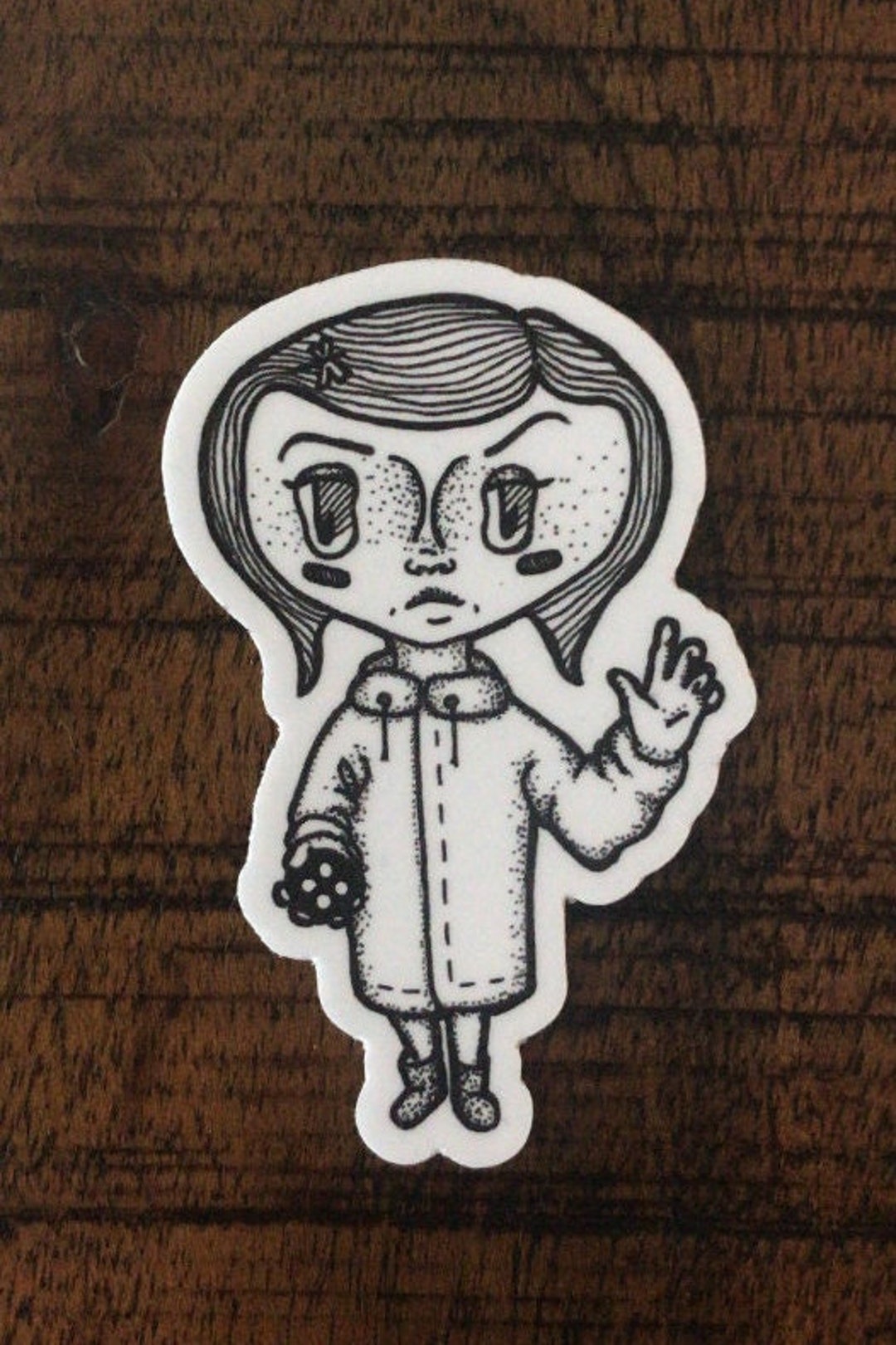 Coraline Vinyl Sticker - Etsy
