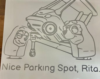 Nice Parking Spot Rita - Etsy