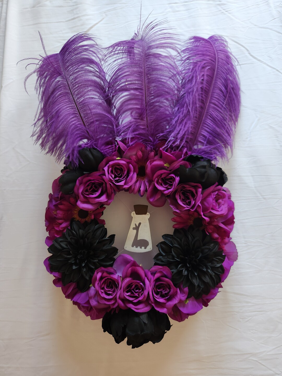 Disney's Yzma From Emperors New Groove Inspired Flower Front Door ...
