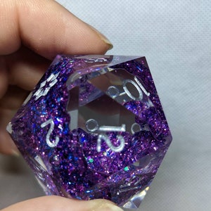 Rivers of Amethyst D20, 55mm - Etsy